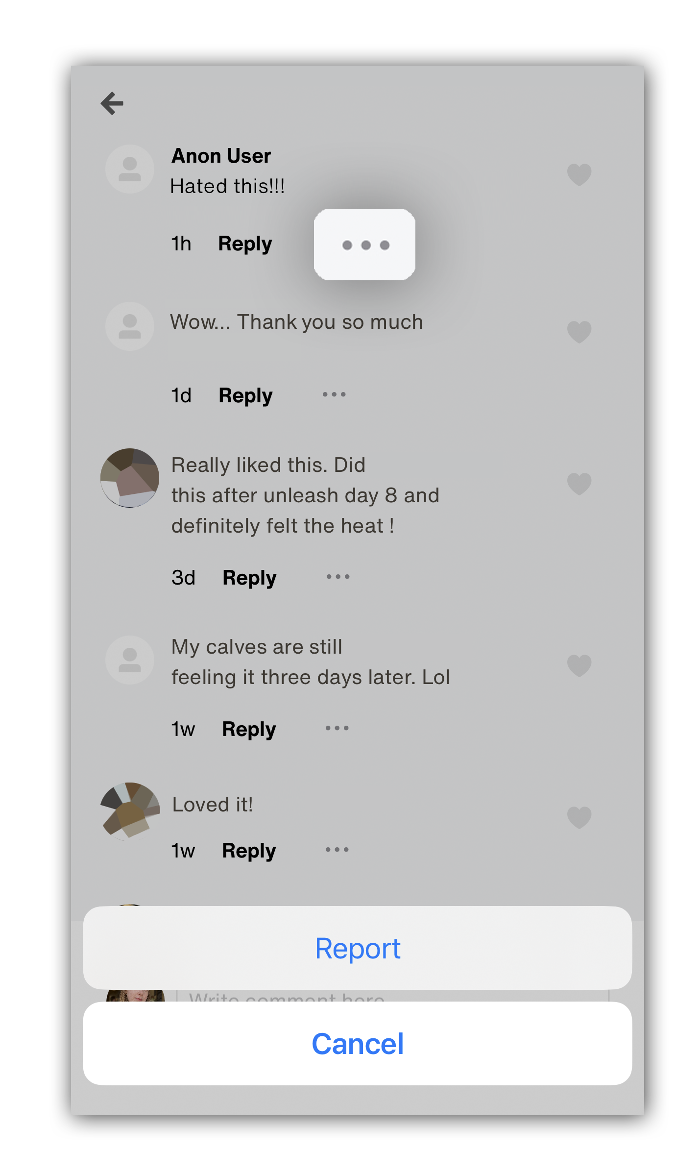 How can I report a comment? – CGX